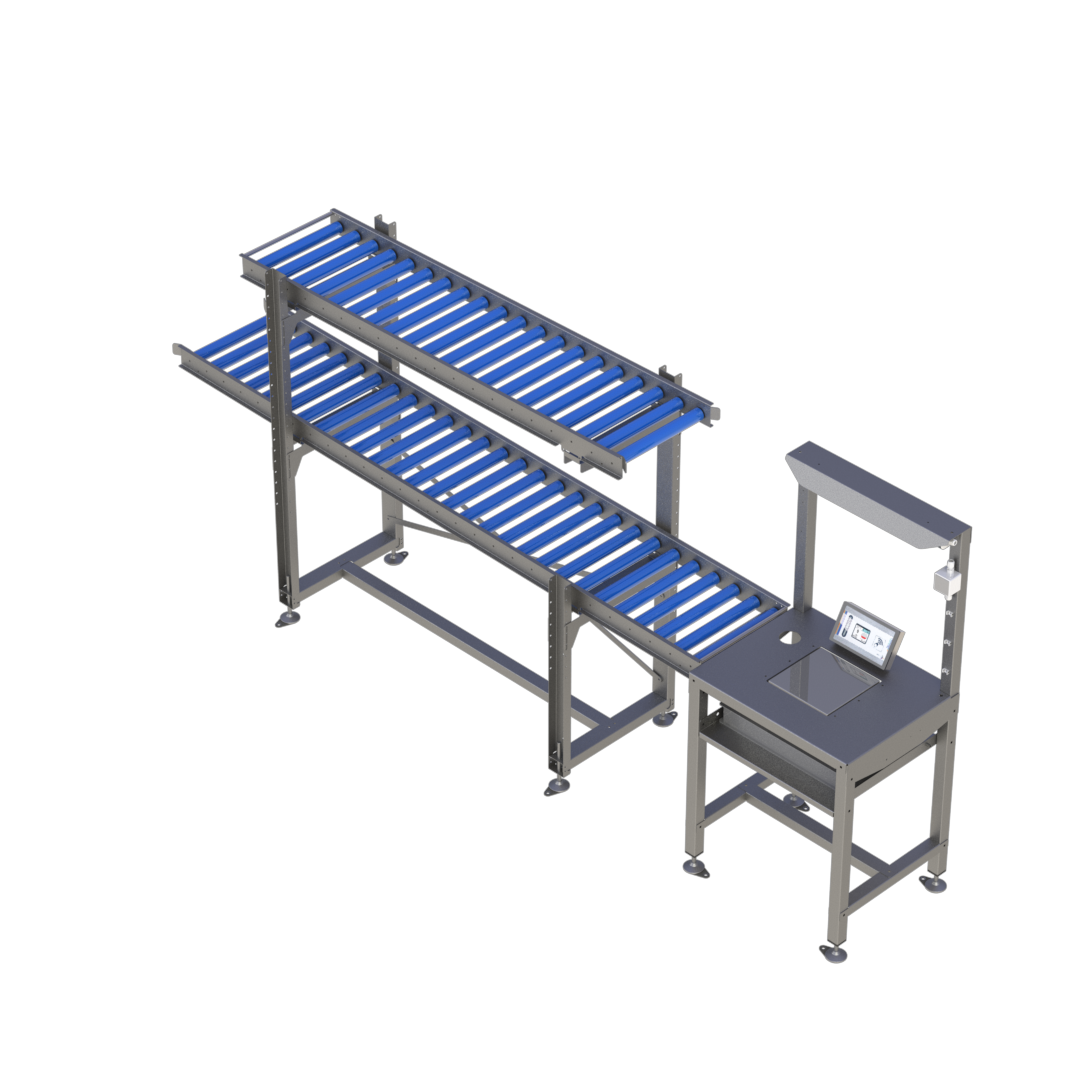 Rollenbaan + weegtafel - Janssen Technical Solutions